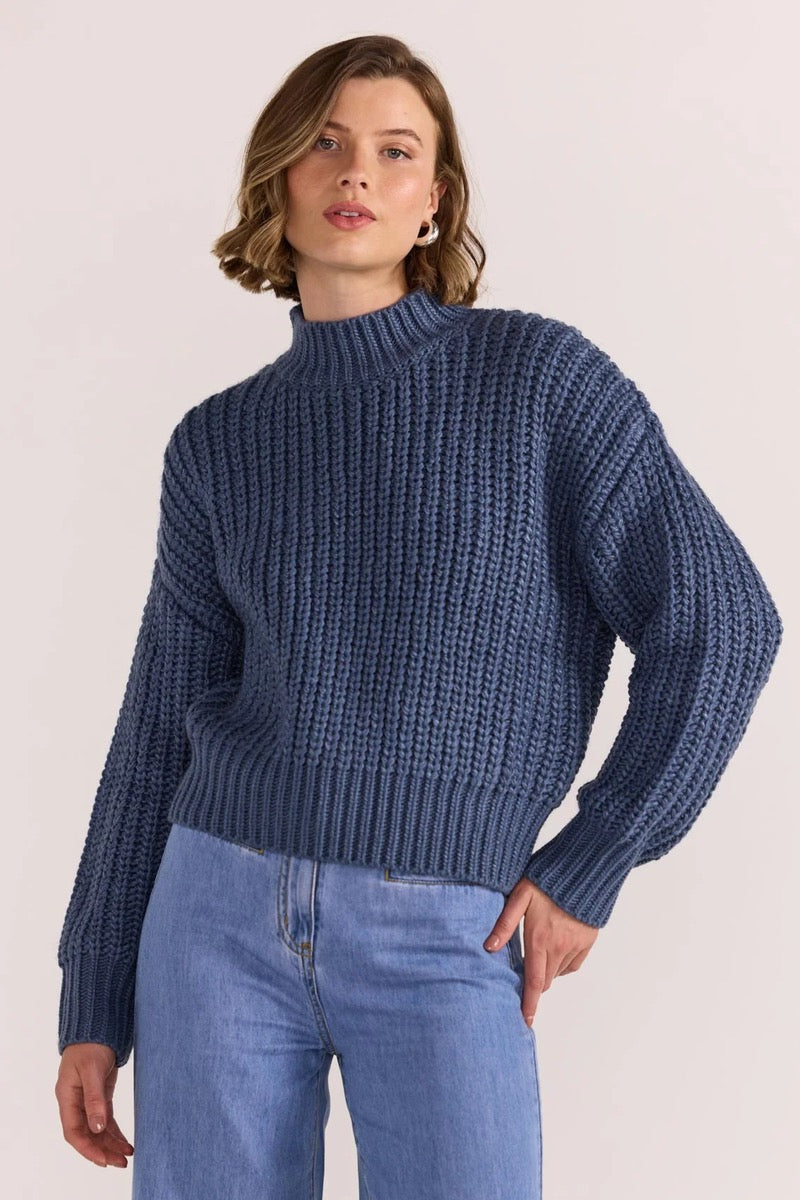STAPLE THE LABEL Lennon Chunky Knit – Cicada By Ayliah
