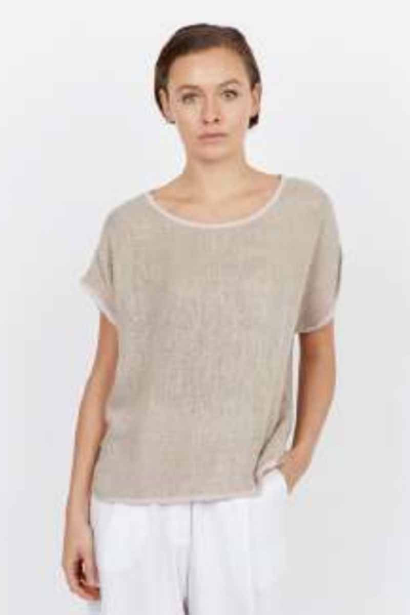 CARBON THE LABEL Cleo Hessian Top - Cinnamon – Cicada By Ayliah