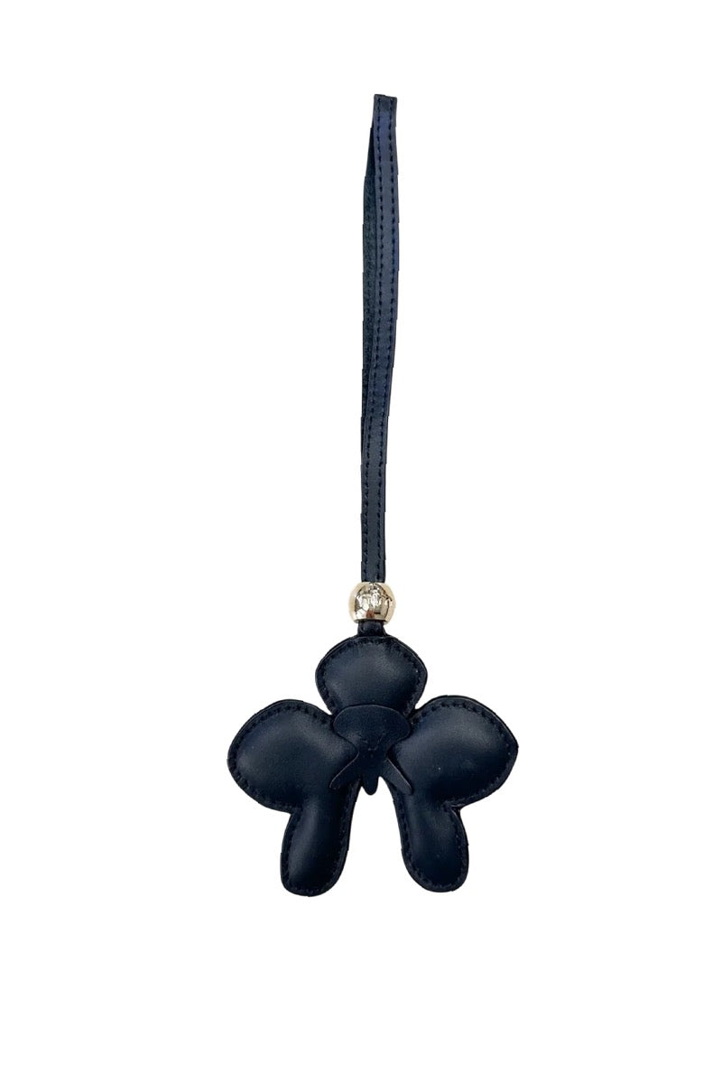 NIM THE LABEL Puffies Bag Charm – Black Orchid – Cicada By Ayliah